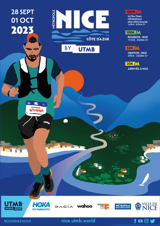 UTMB World series, Menton- Nice 50K - @villedementon